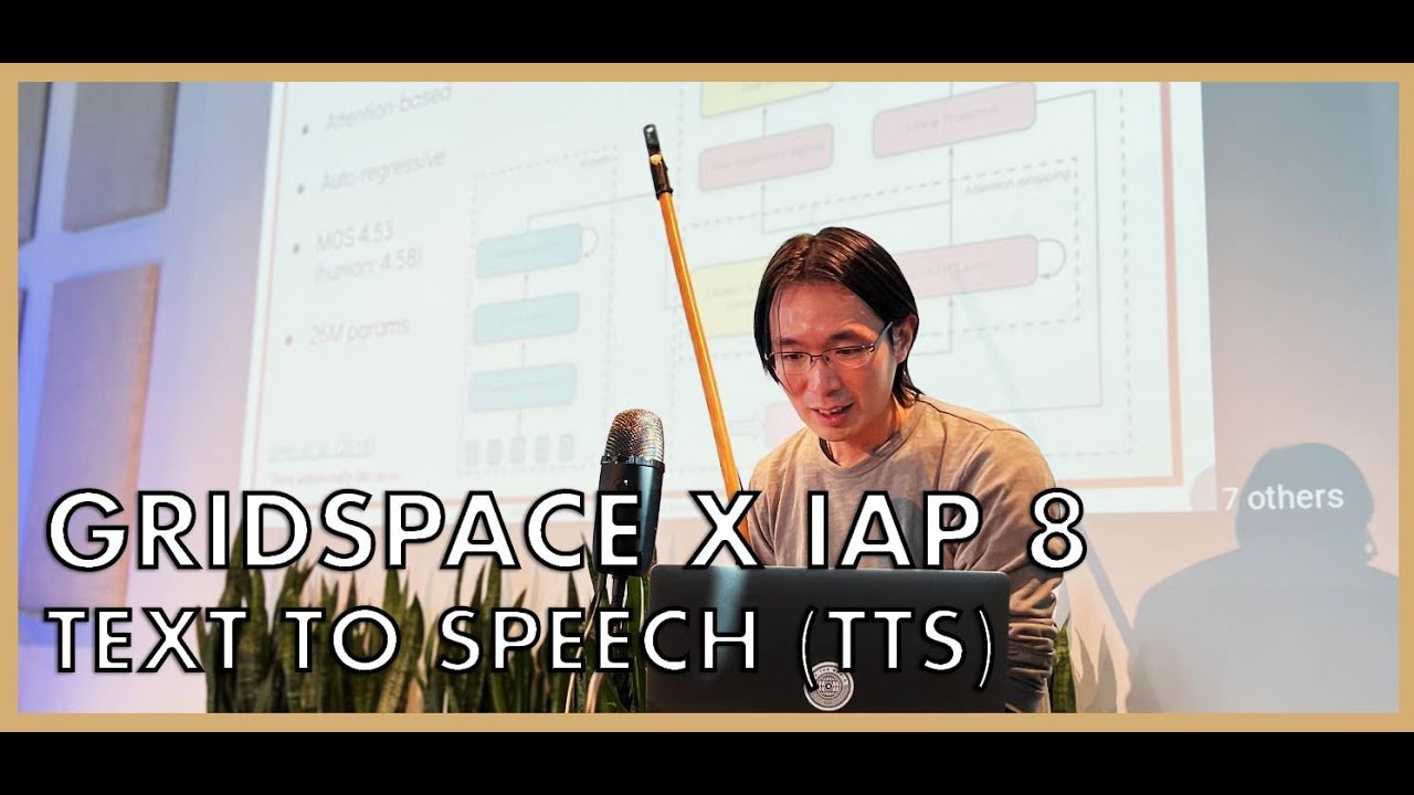 IAP @ Gridspace 8 - Text To Speech (TTS) - YouTube