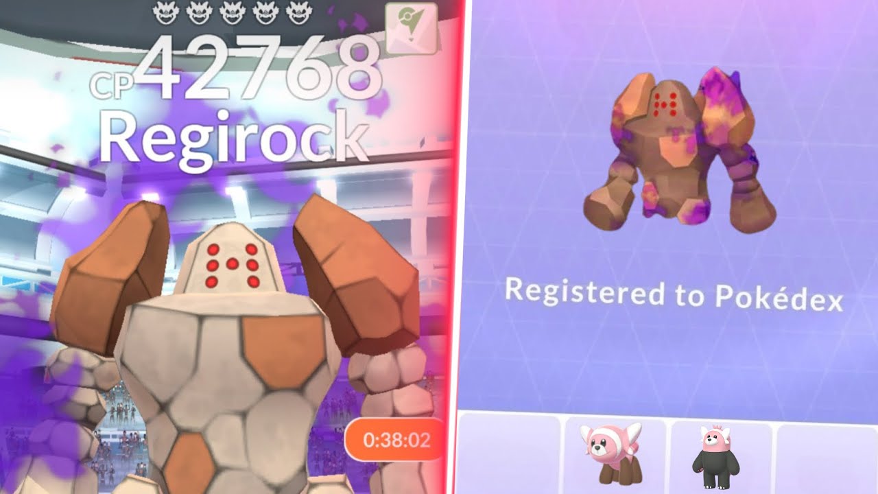 NEW SHADOW SHINY REGIROCK RAIDS IS FINALLY HERE! NEED Shiny Shadow ...