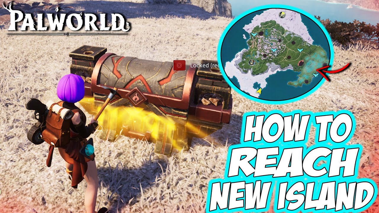 Palworld - How to reach new island in Palworld Feybreak Update - YouTube