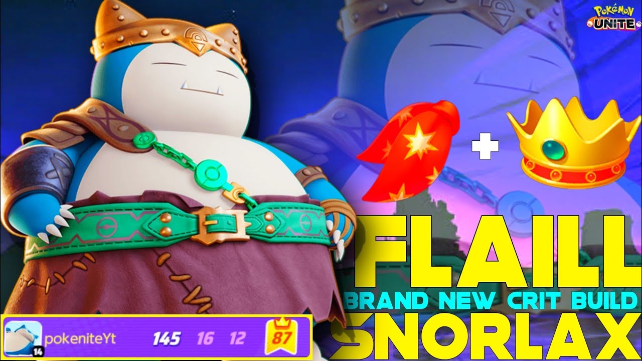 SNORLAX BECOMES INSANELY STRONG WITH THIS NEW CRIT EMBLEM BUILD OF ...