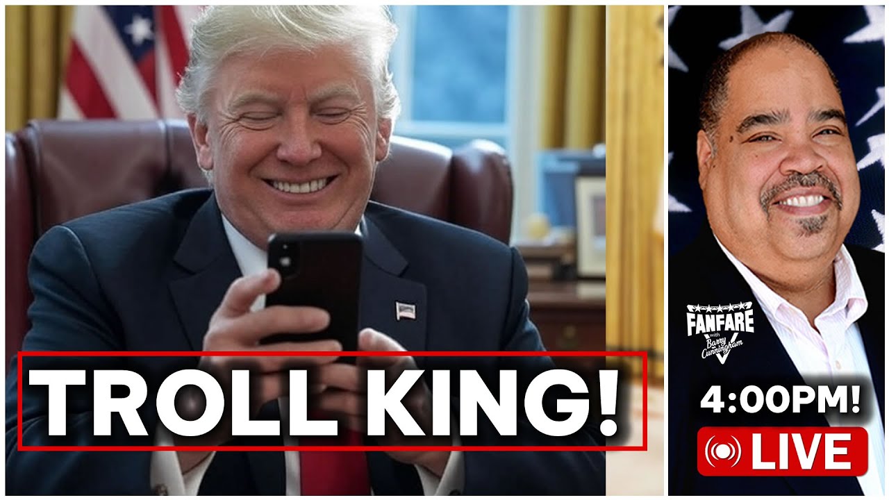 PRESIDENT TRUMP IS THE TROLLER-IN-CHIEF AND MORE BREAKING NEWS! - YouTube