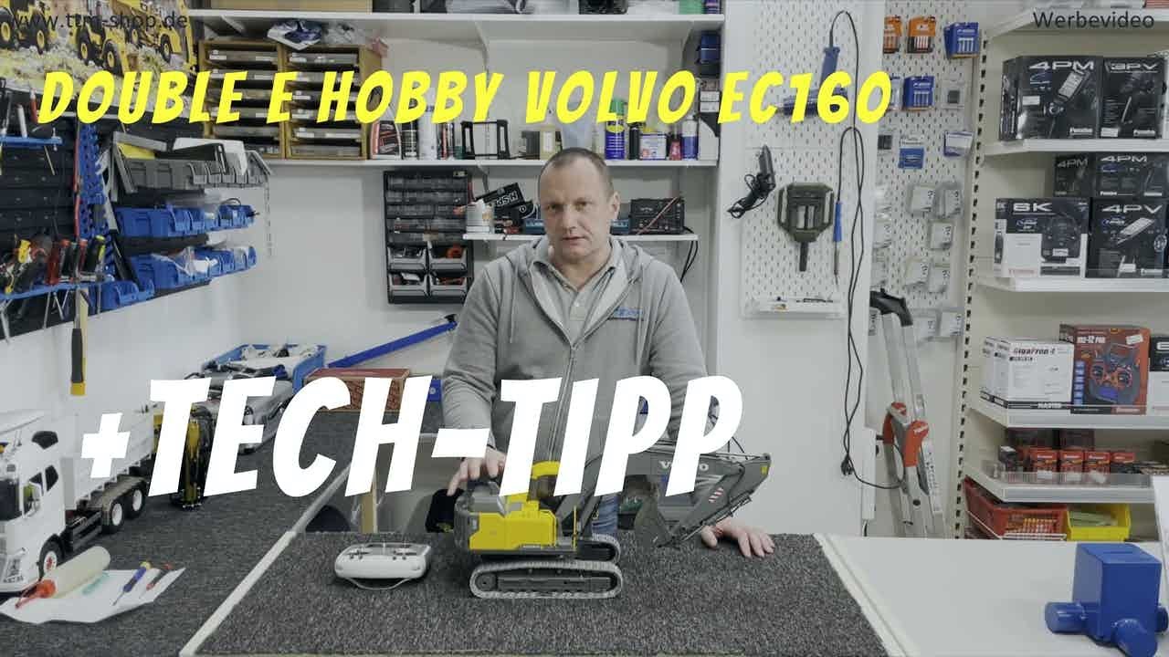 Double e Hobby FM Volvo EC160 1:14 Hydraulikbagger/ Hydraulic excavator ...