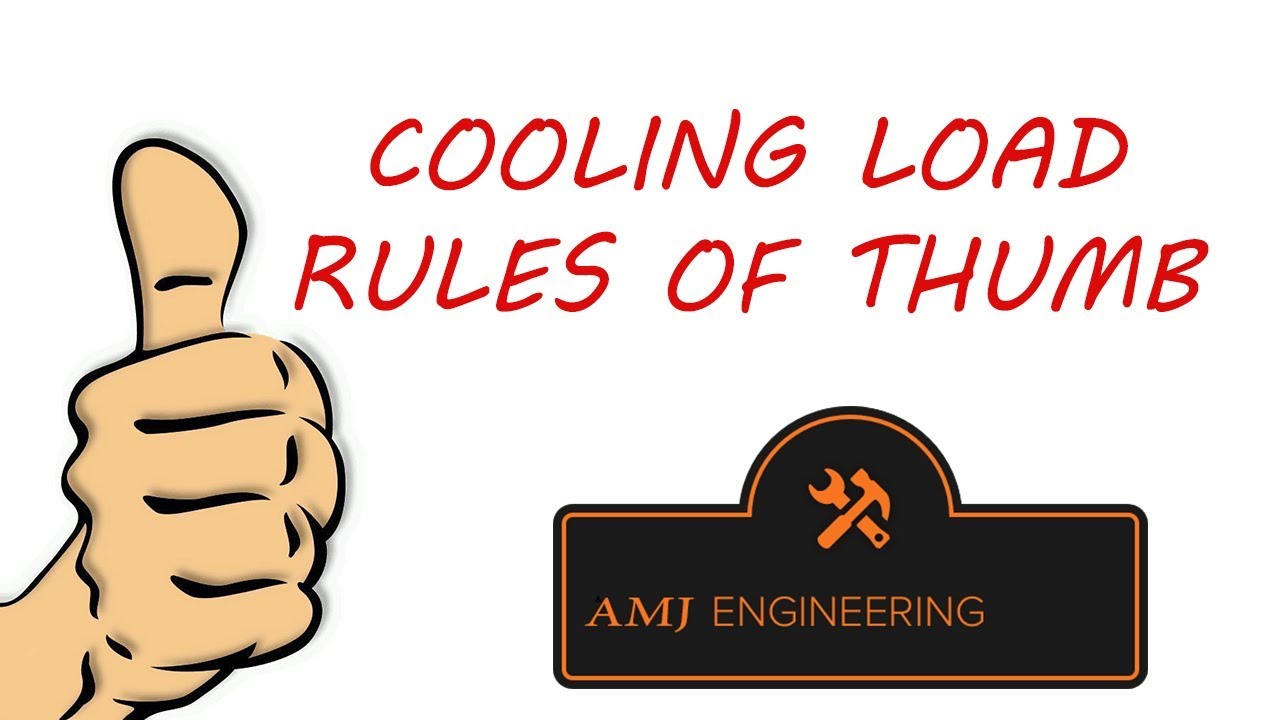 Rules Of Thumb Cooling Load HVAC 02 YouTube