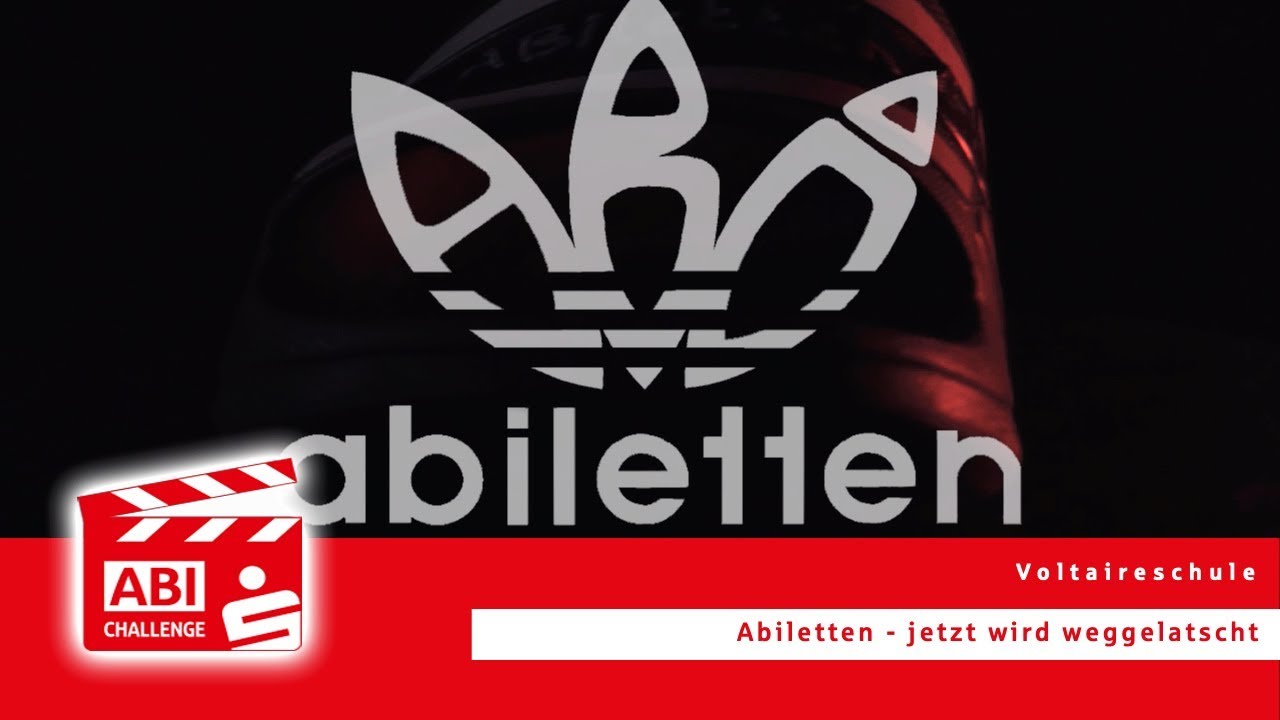 "Abiletten - jetzt wird weggelatscht" - Voltaireschule - YouTube