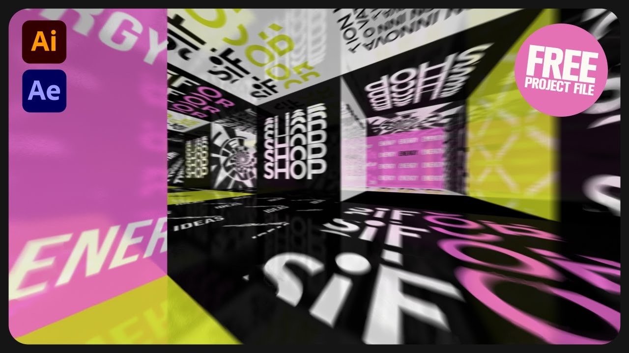 Dynamic 3D Room Looping Animation | After Effects Tutorial - YouTube