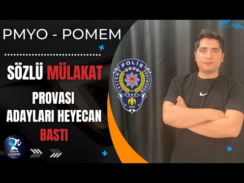 ÖRNEK SÖZLÜ MÜLAKAT (PMYO-POMEM)
