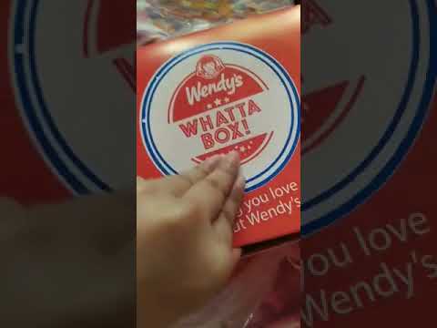 Wendy's Whatta Box! - YouTube