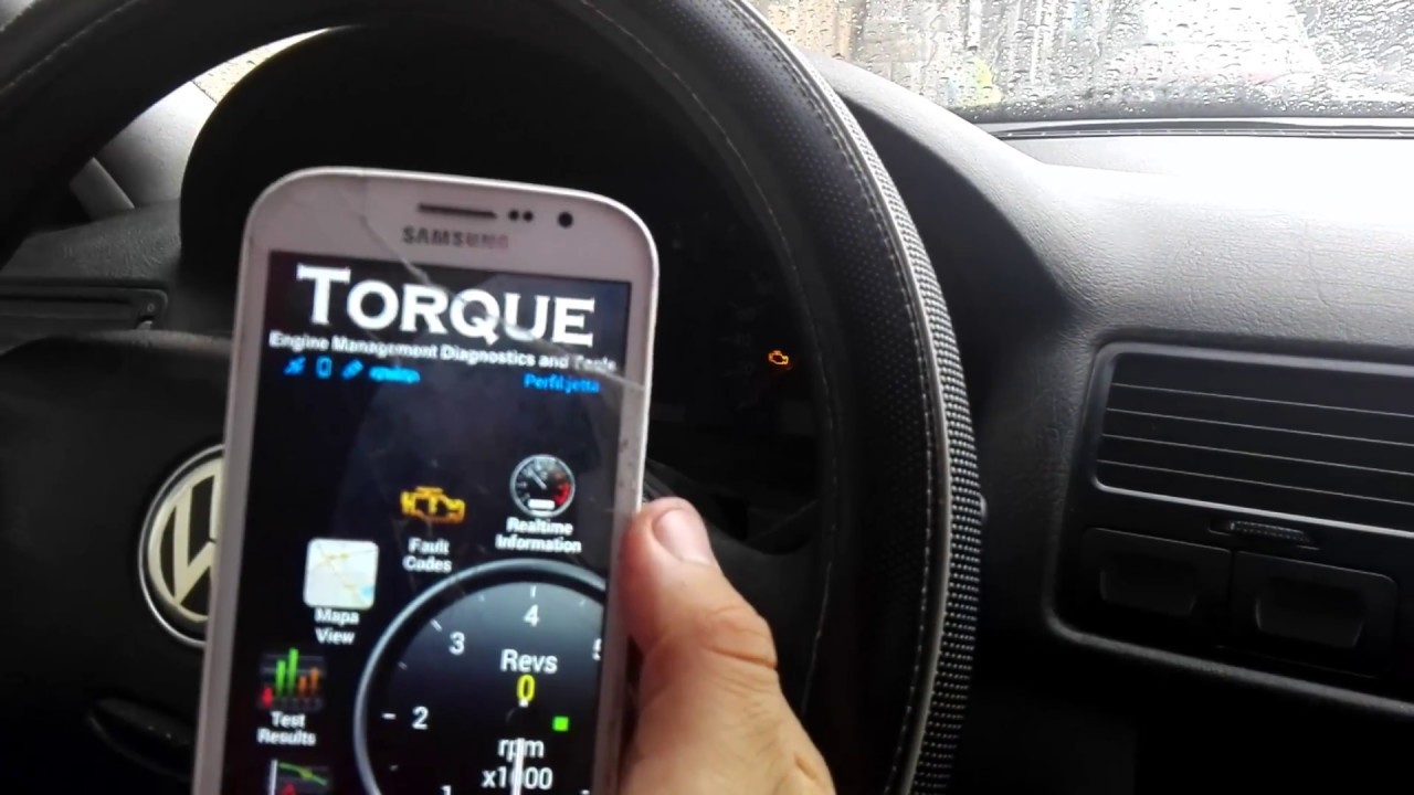 Escanear VW Jetta Clásico con ELM327 OBD2 Bluetooth desde el Celular con App Torque pro ...