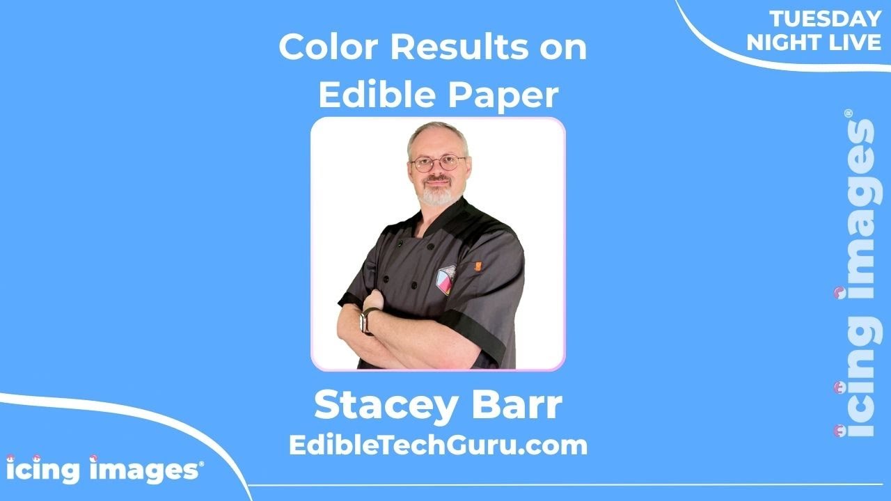 Icing Images Presents Chef Stacey Barr - Color Results on various ...