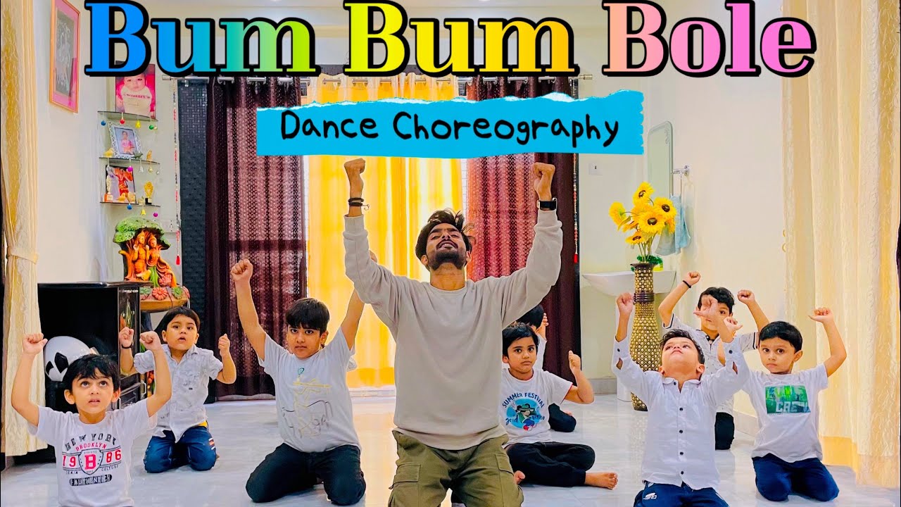 Bum Bum Bole | kids dance cover | Choreography by Raj sharma - YouTube
