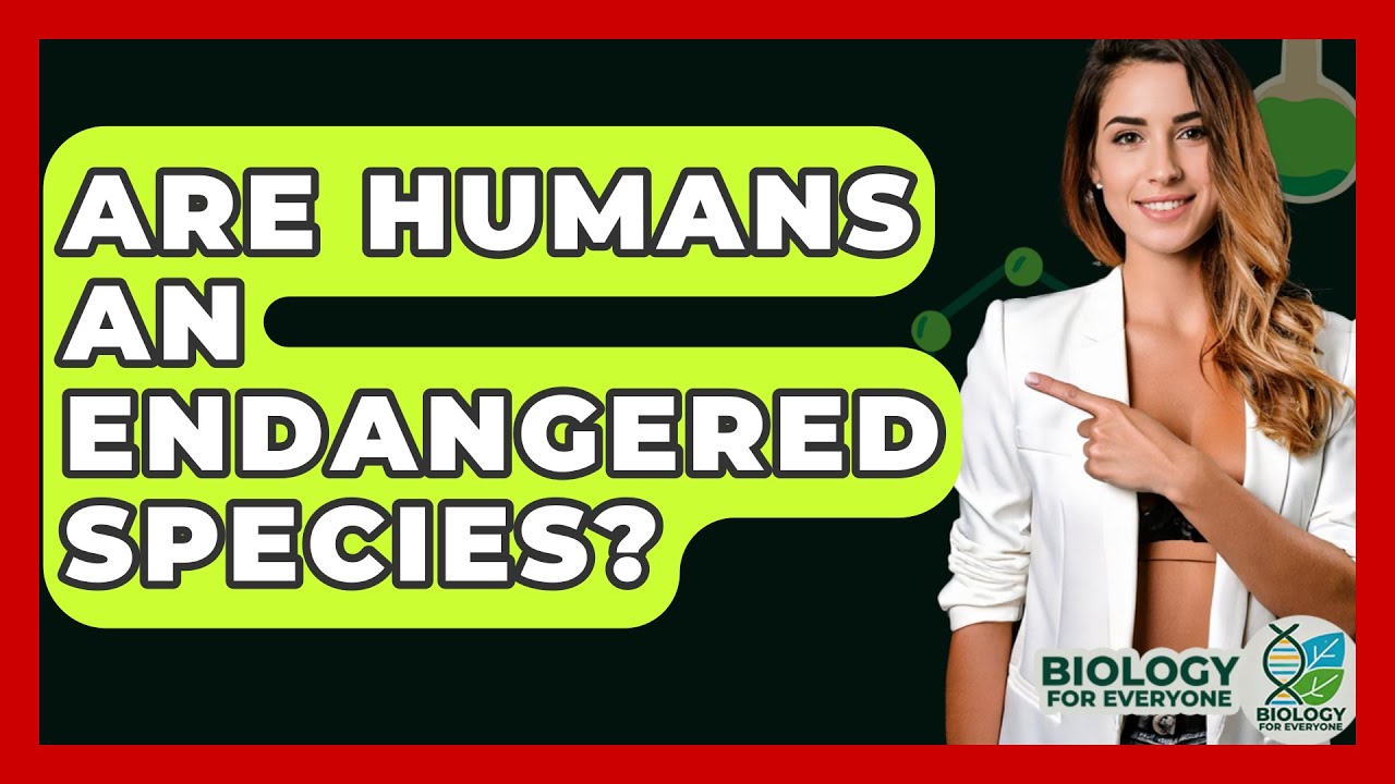 Are Humans An Endangered Species? - Biology For Everyone - YouTube