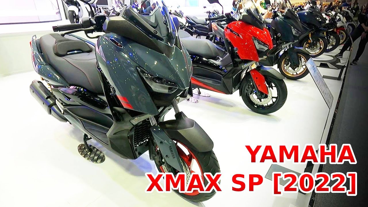 พาชม Yamaha XMAX SP 2022 ออปชั่น ยุโรป ทรงสปอร์ท มีจำกัด 4,000 คัน ...
