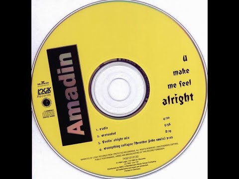 Amadin - You Make Me Feel Allright | HQ Audio | 90s EURODANCE | 1994