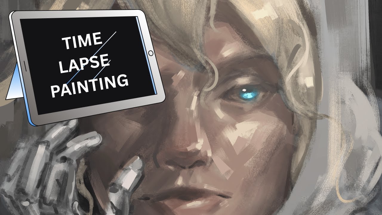 Finn the human- Digital painting Time lapse - YouTube