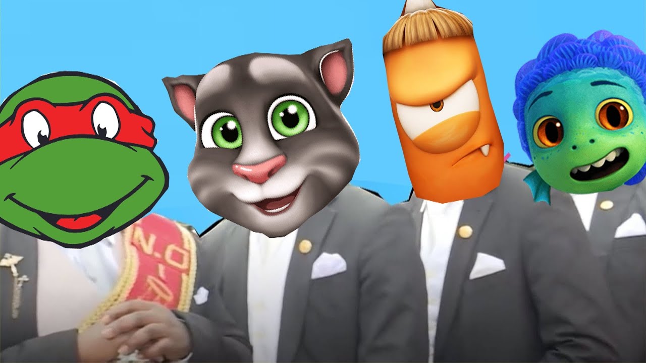 Talking Tom & Teenage Mutant Ninja Turtles & Spookiz & Luca 2021 ...