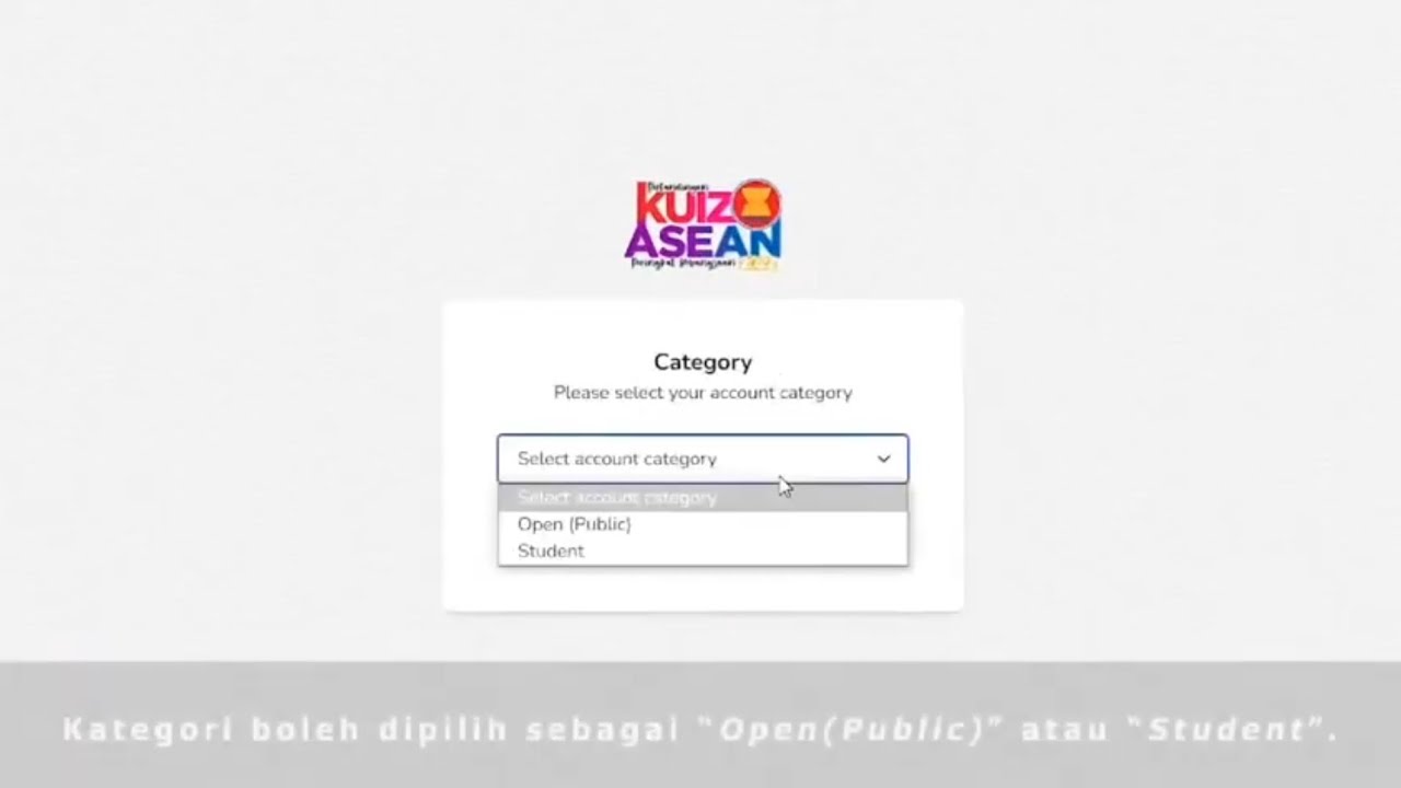 KUIZ ASEAN 2022 | Cara-cara Untuk Mendaftar - YouTube