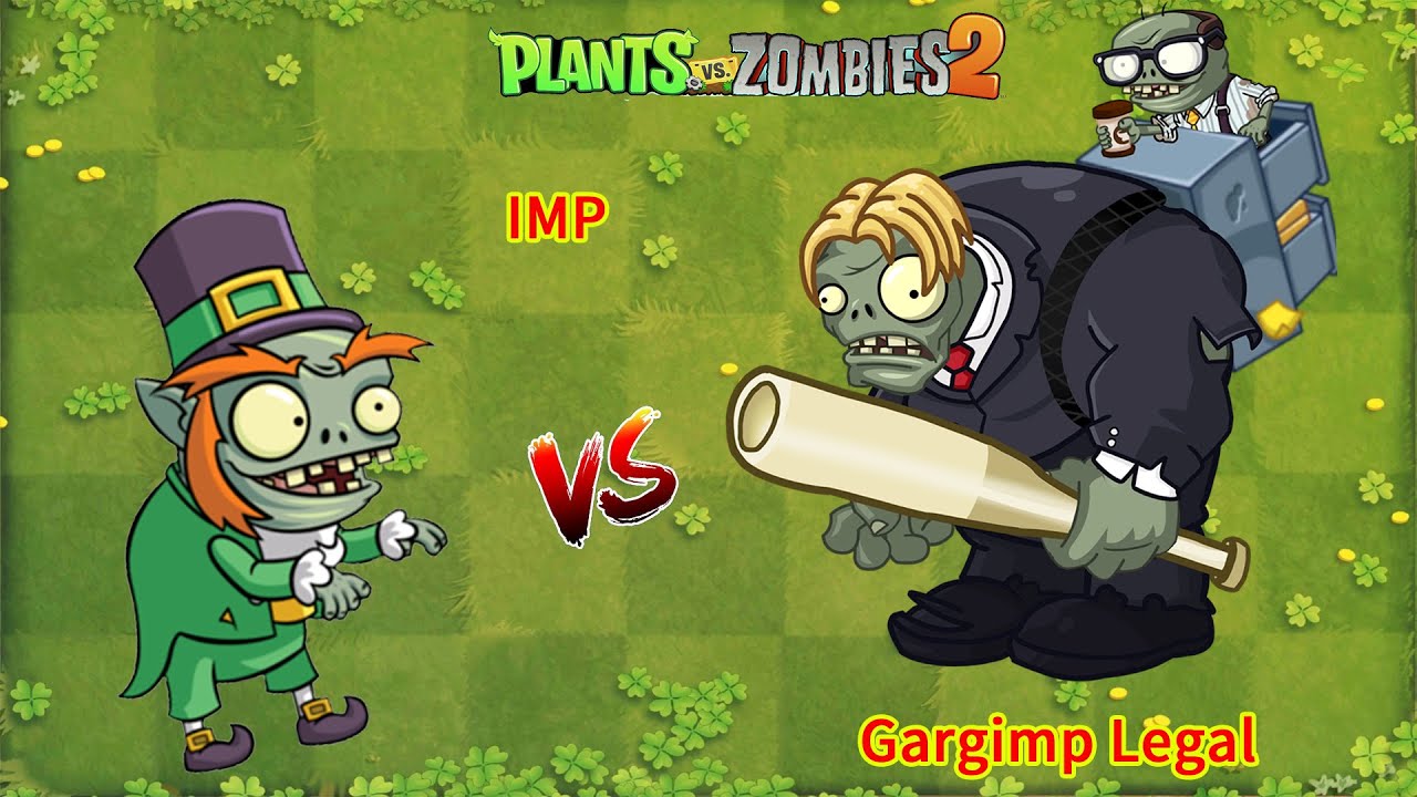 Pvz 2 Gameplay - All Imp Zombies Challenge - Which Zombie's Best ...