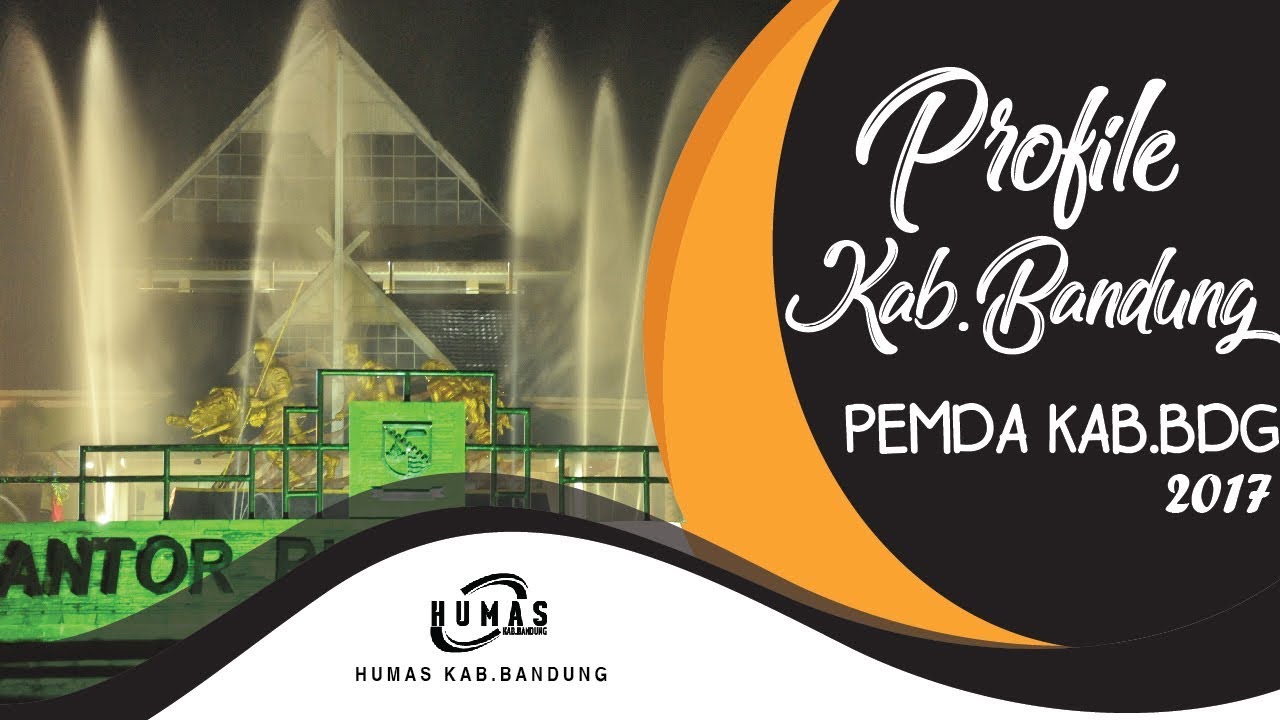 PROFILE KAB. BANDUNG 2017 - YouTube