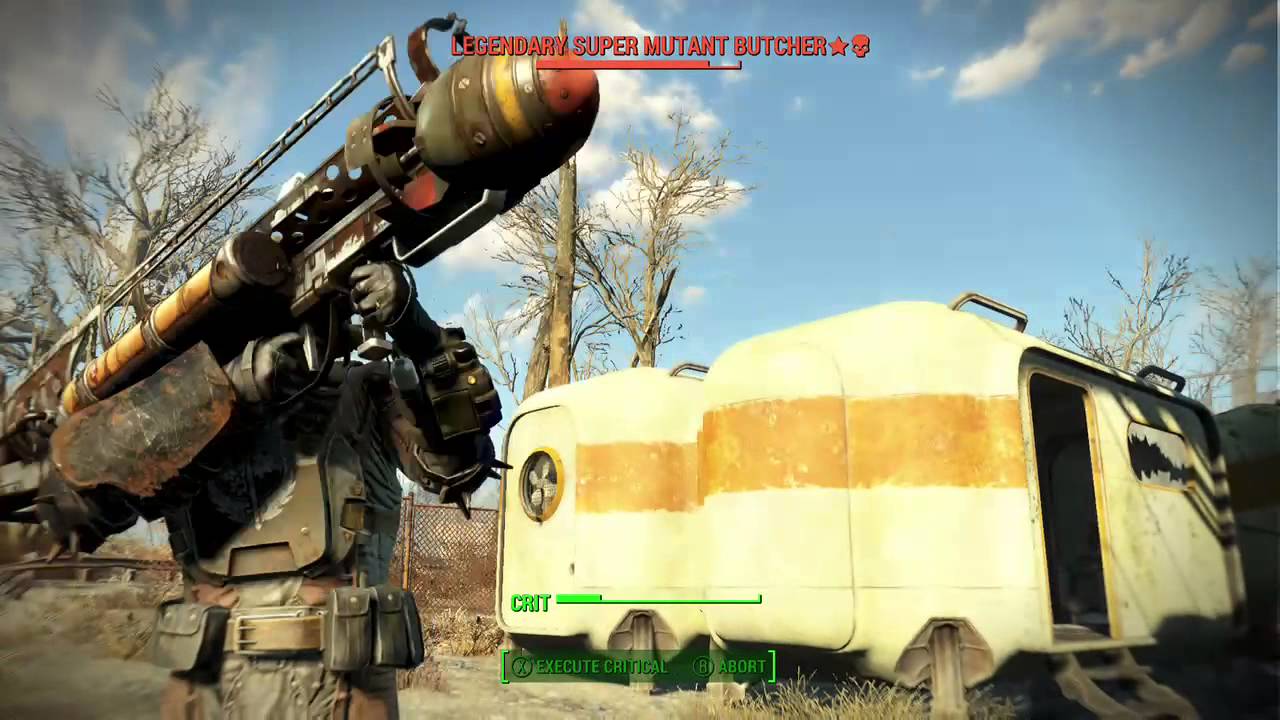 Fallout 4 Fail - Mini Nuke Missed By A Mile - YouTube