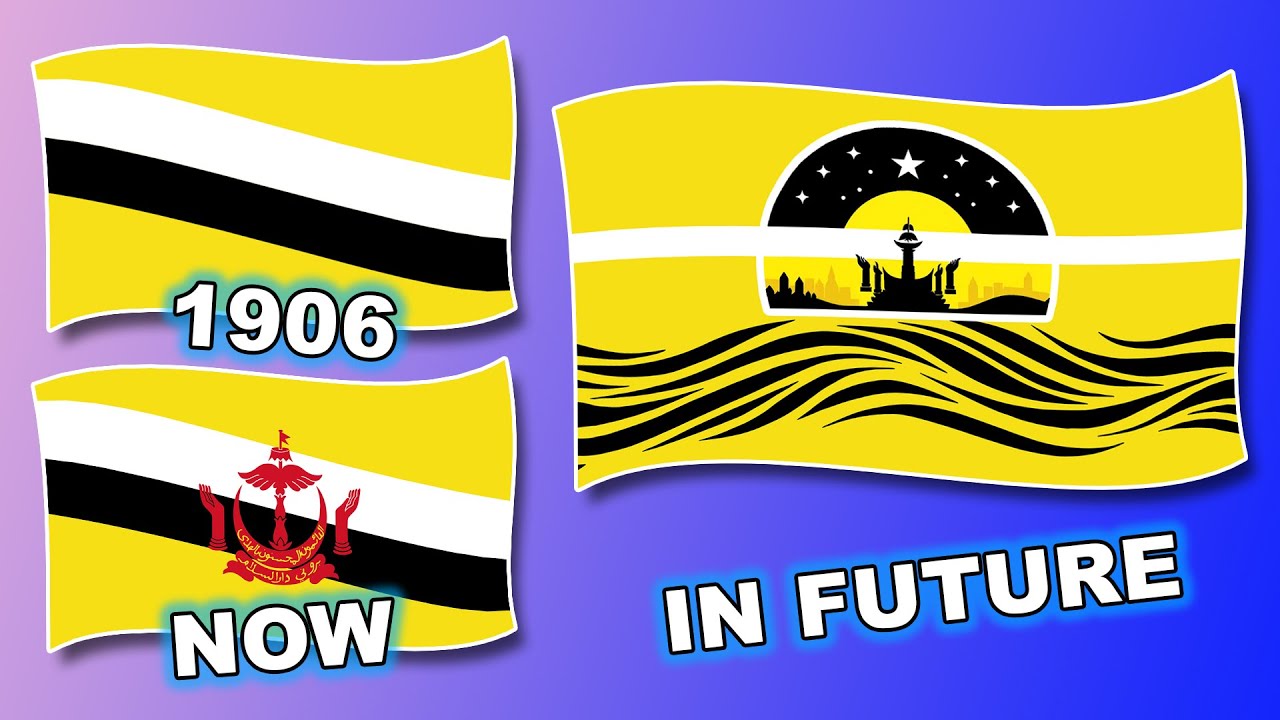 Flag Evolution of 15 Muslim Countries in Asia | Past, Present & Future ...