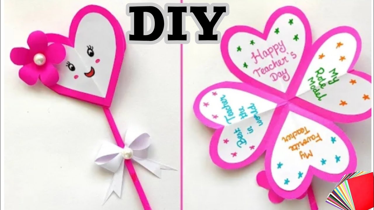 DIY - HAPPY BIRTHDAY CARD // HANDMADE BIRTHDAY CARD IDEAS - YouTube