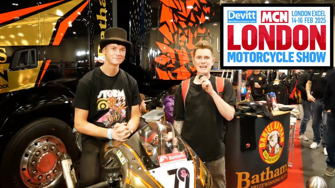 Excel Motorcycle Show 2025 | Interview with Storm Stacey, John ...