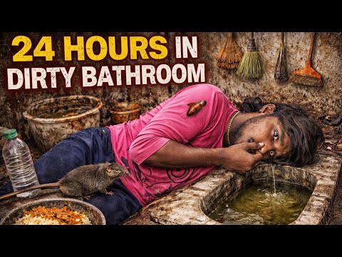 Living 24 Hours In Bathroom, Win ₹24000 😲