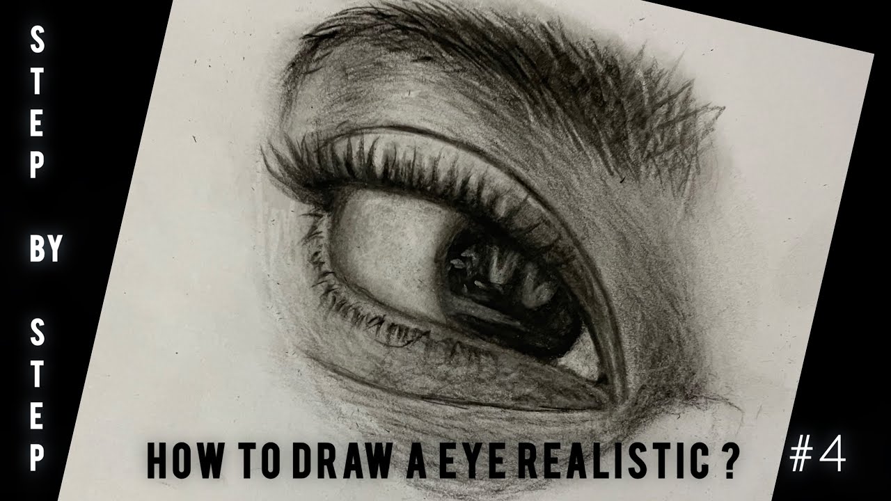 😱 Easy Eye Drawing Tutorial for Beginners |Step by Step Pencil Drawing ...