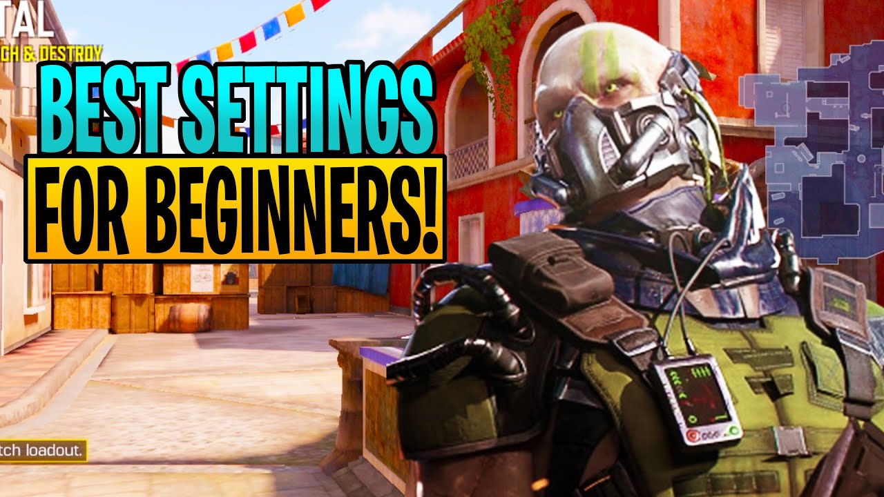 The Best Basic Settings for Call of Duty Mobile Beginners 2025! - YouTube