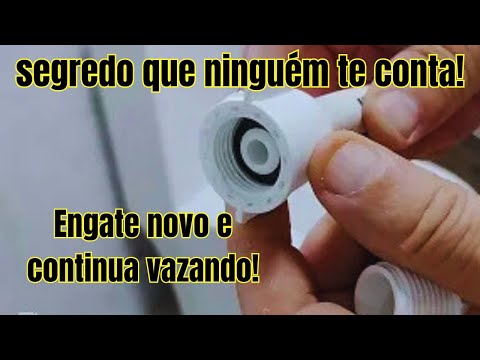 Engate flexível VAZANDO! Prepare-se para o Mistério Revelado!