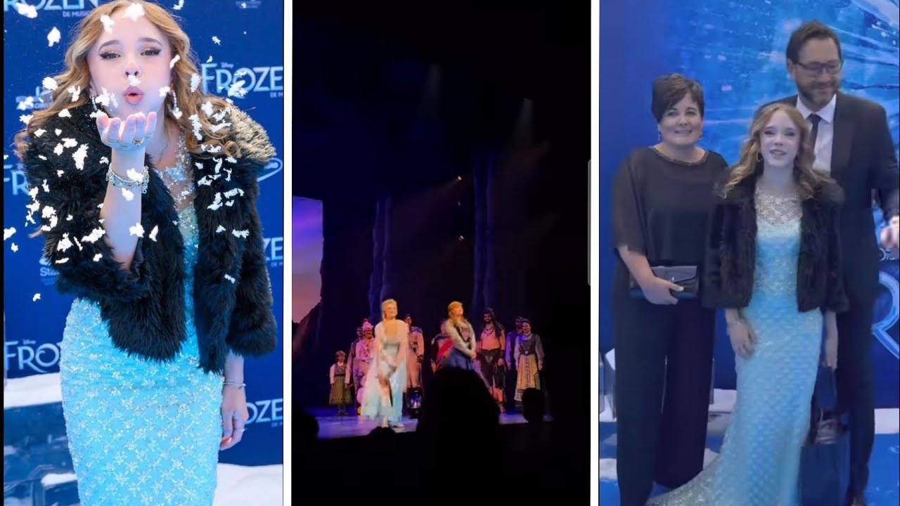 Emma kok is on the Stage at frozen music | Fully enjoying - YouTube