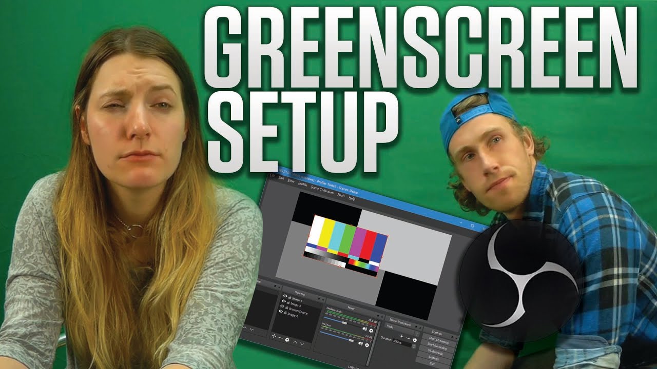 OBS GREENSCREEN SETUP - YouTube