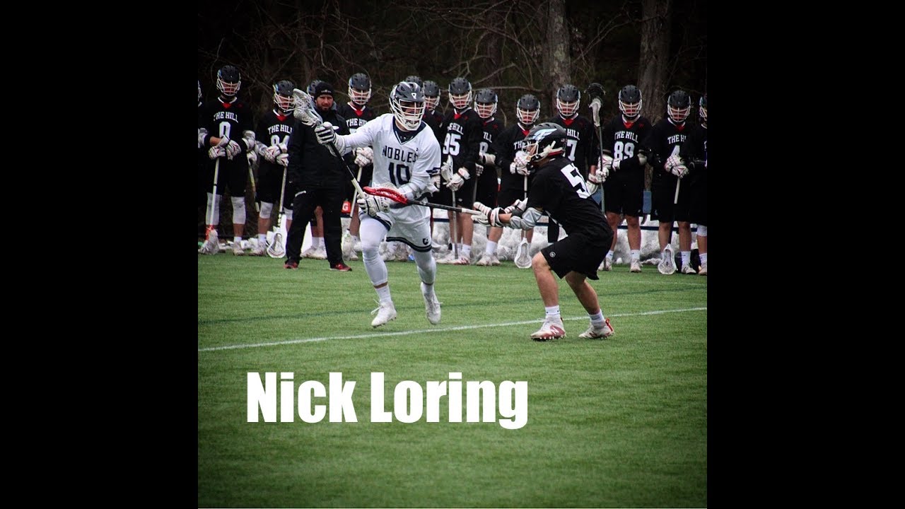Nick Loring Junior Lacrosse Highlights - YouTube