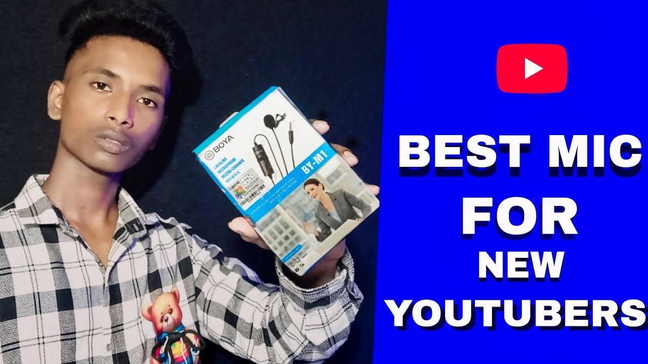 BEST MIC FOR YOUTUBE VIDEO'S 🔥 BY-M1 MIC REVIEW || BEST MIC FOR NEW ...