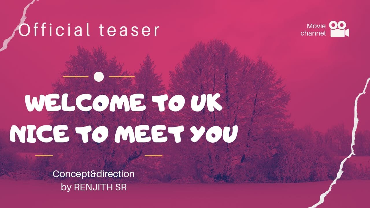 "WELCOME TO UK NICE TO MEET YOU" | Teaser | Webseries #pachaparishkari ...