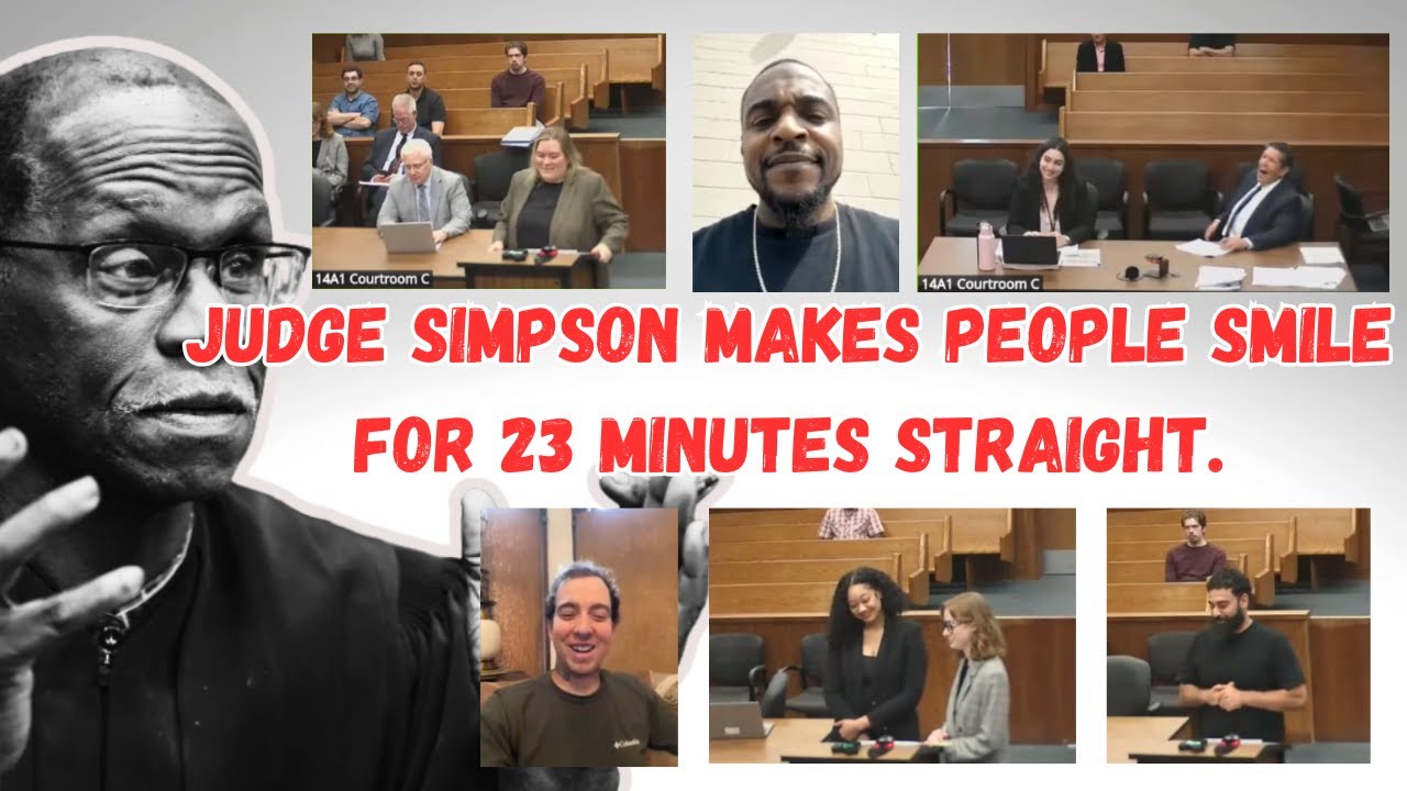 Judge Simpson loves to make people laugh. - YouTube