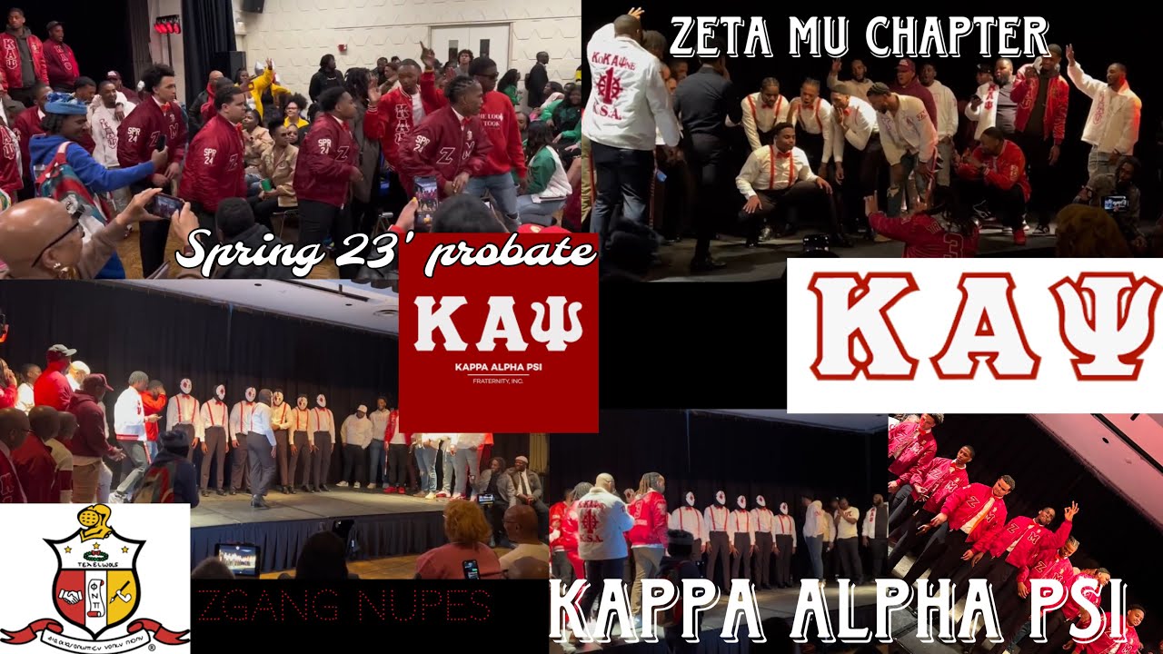 Kappa Alpha Psi | Zeta Mu Chapter | PROBATE | spring 2024 WIU ♦️ - YouTube