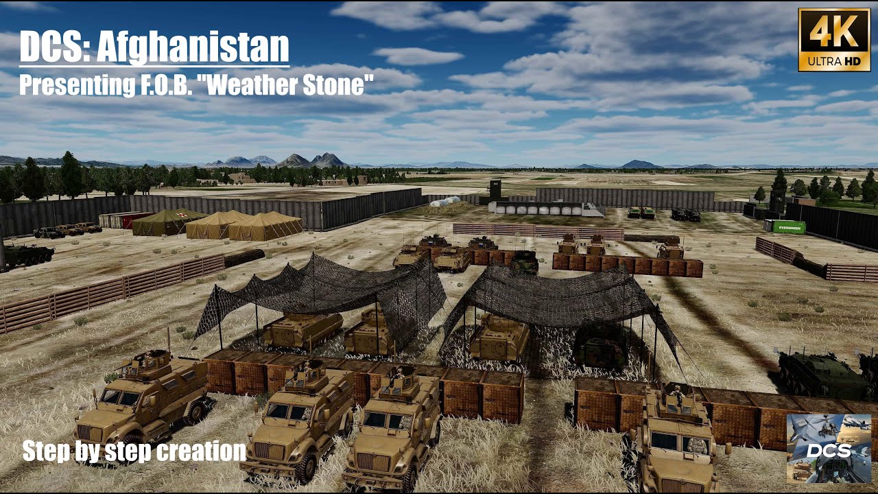FOB: "Weather Stone" | Afghanistan Map in DCS \step by step - YouTube