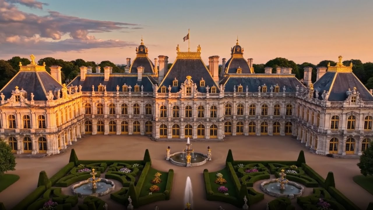 The Most Majestic Light Gray–White | Brown Royal Palace Ever Built ...