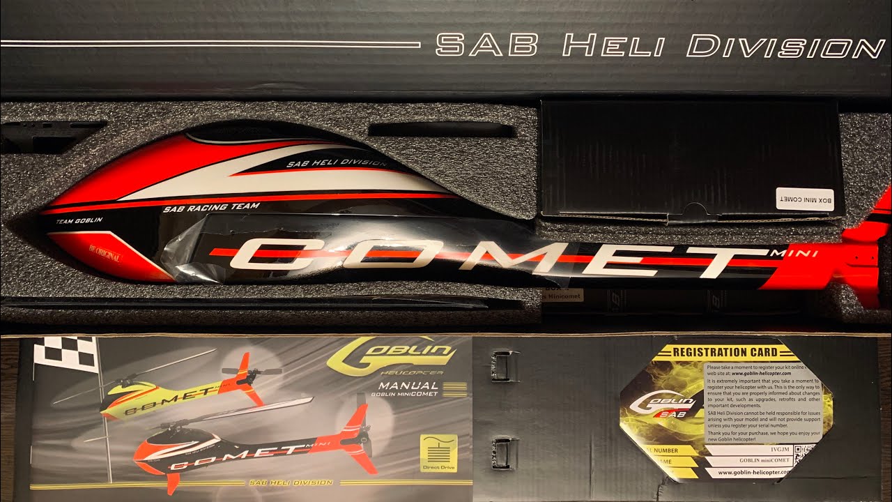 SAB Goblin Mini Comet Unboxing - YouTube