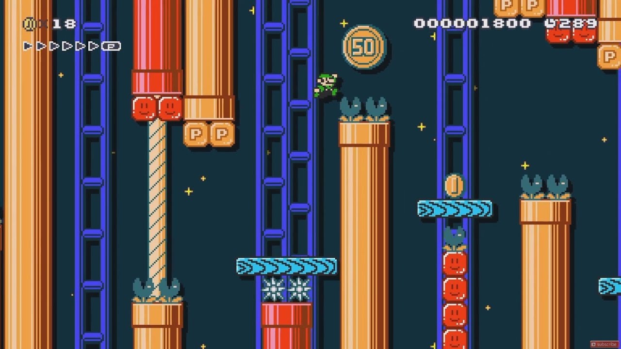 SMM2 | Forest Pipeline Platforming #255 - YouTube