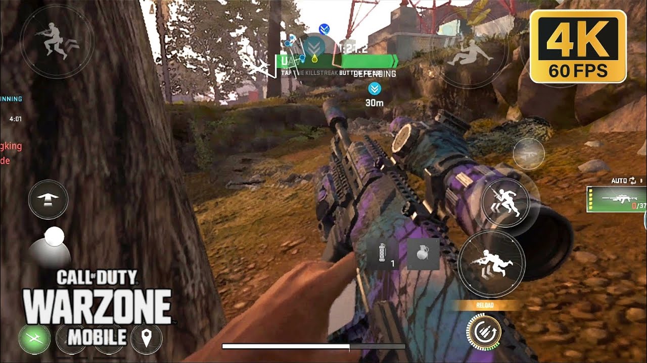 ASSAULT RIFLE WITH SNIPER SCOPE WARZONE MOBILE | POCO F5 PRO - YouTube