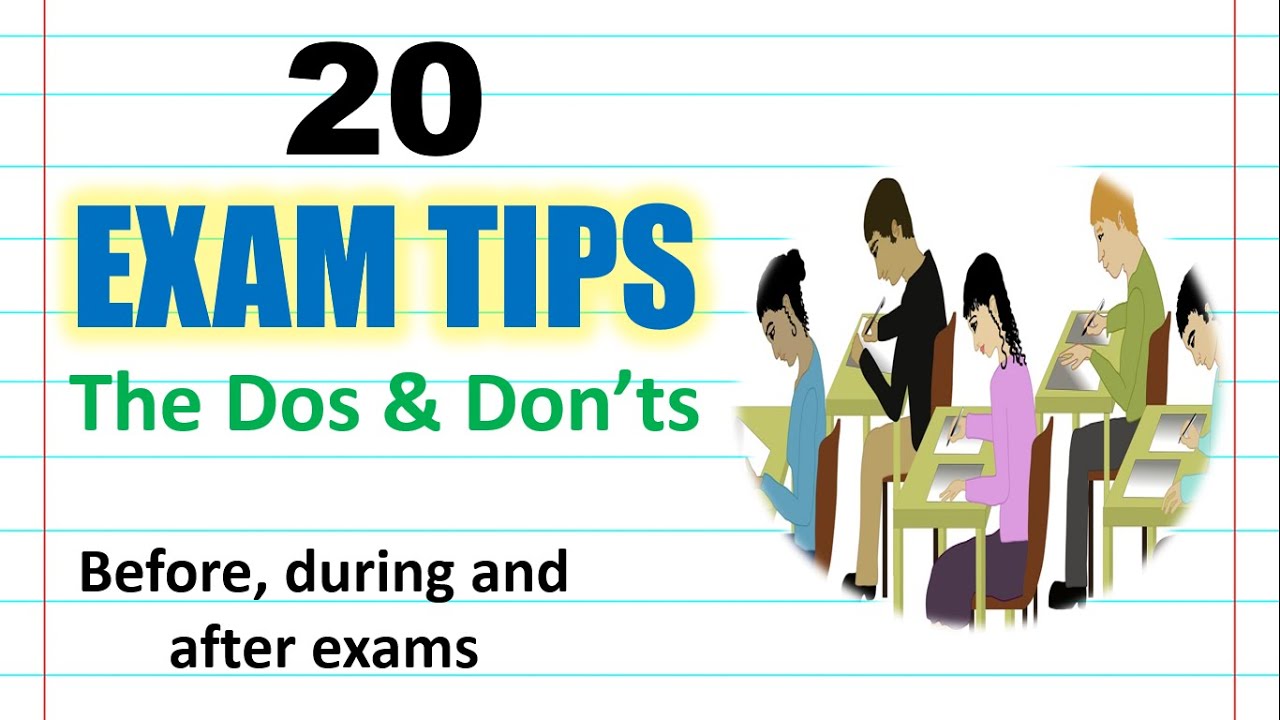 20 EXAM TIPS| Before, During & After Exams| CXC Biology Tutor - YouTube