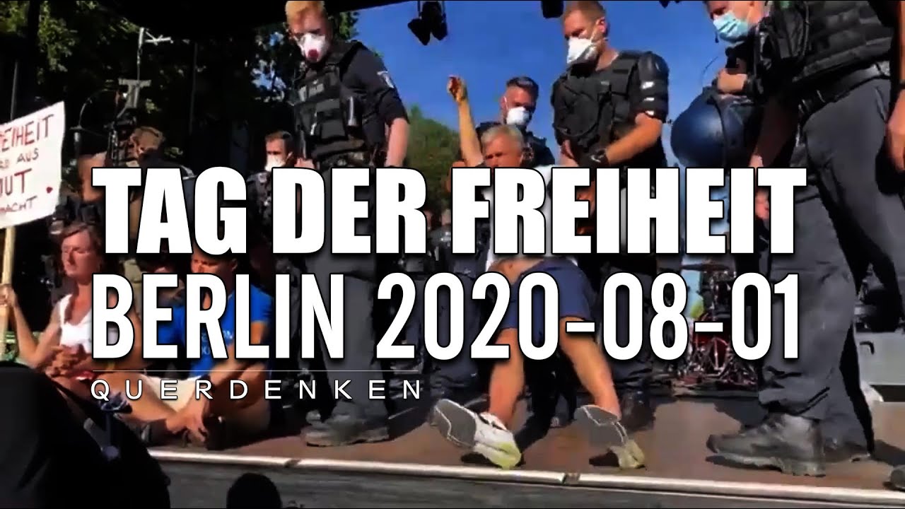 DEUTSCHLAND | Demonstration - Berlin | 2020-08-01 - "Das Ende der ...