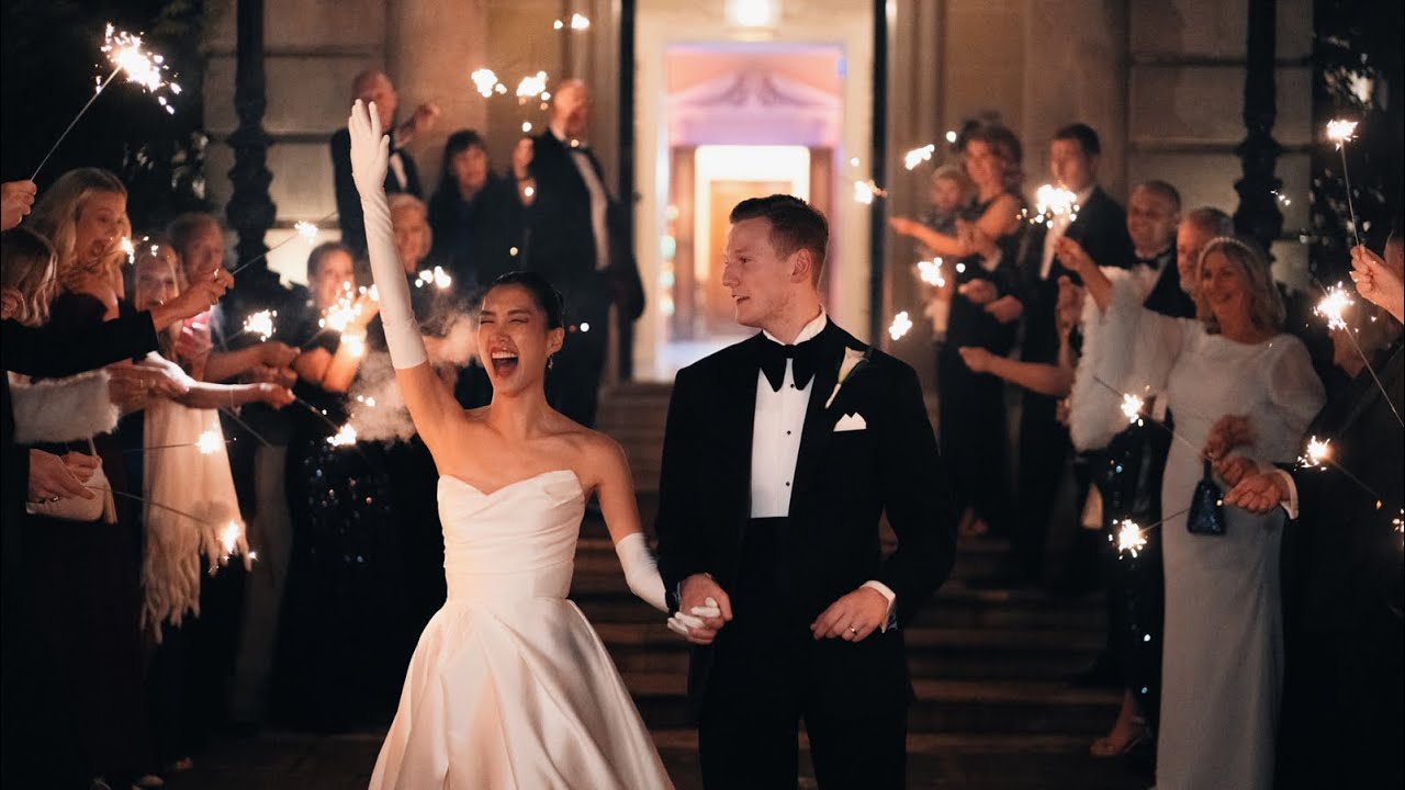 🇬🇧🇰🇷국제커플 런던 성 결혼식 🏰🫧 OUR WEDDING VIDEO ! | London Castle - YouTube