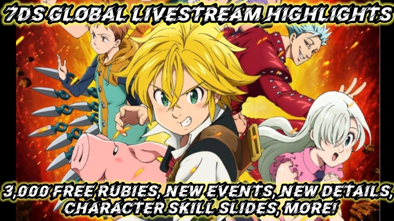 KOF AS X 7DS Global Stream Highlights: Codes For 3,000 Free Rubies ...