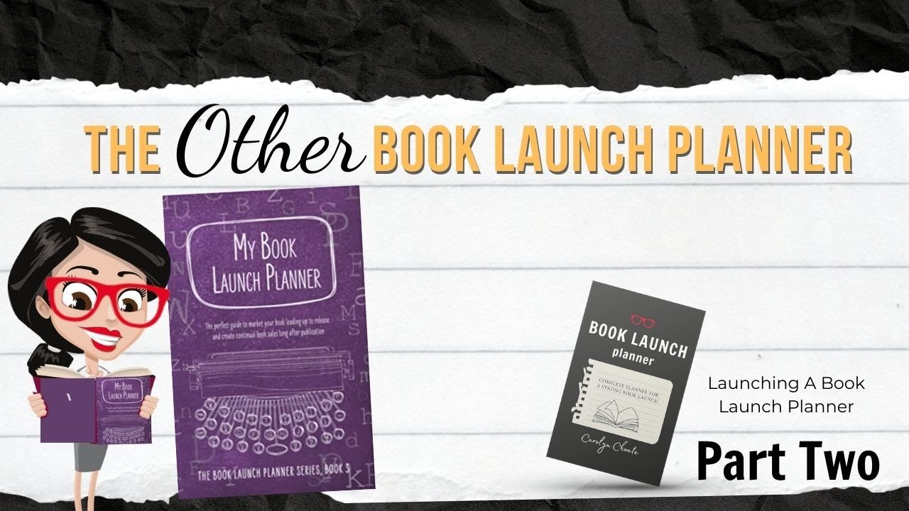 Unboxing and reviewing the other book launch planner [VLOG] Launching A ...