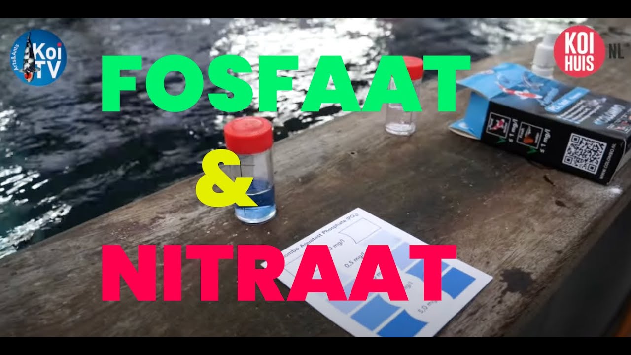 Nitraat én Fosfaat test in de winter! - YouTube