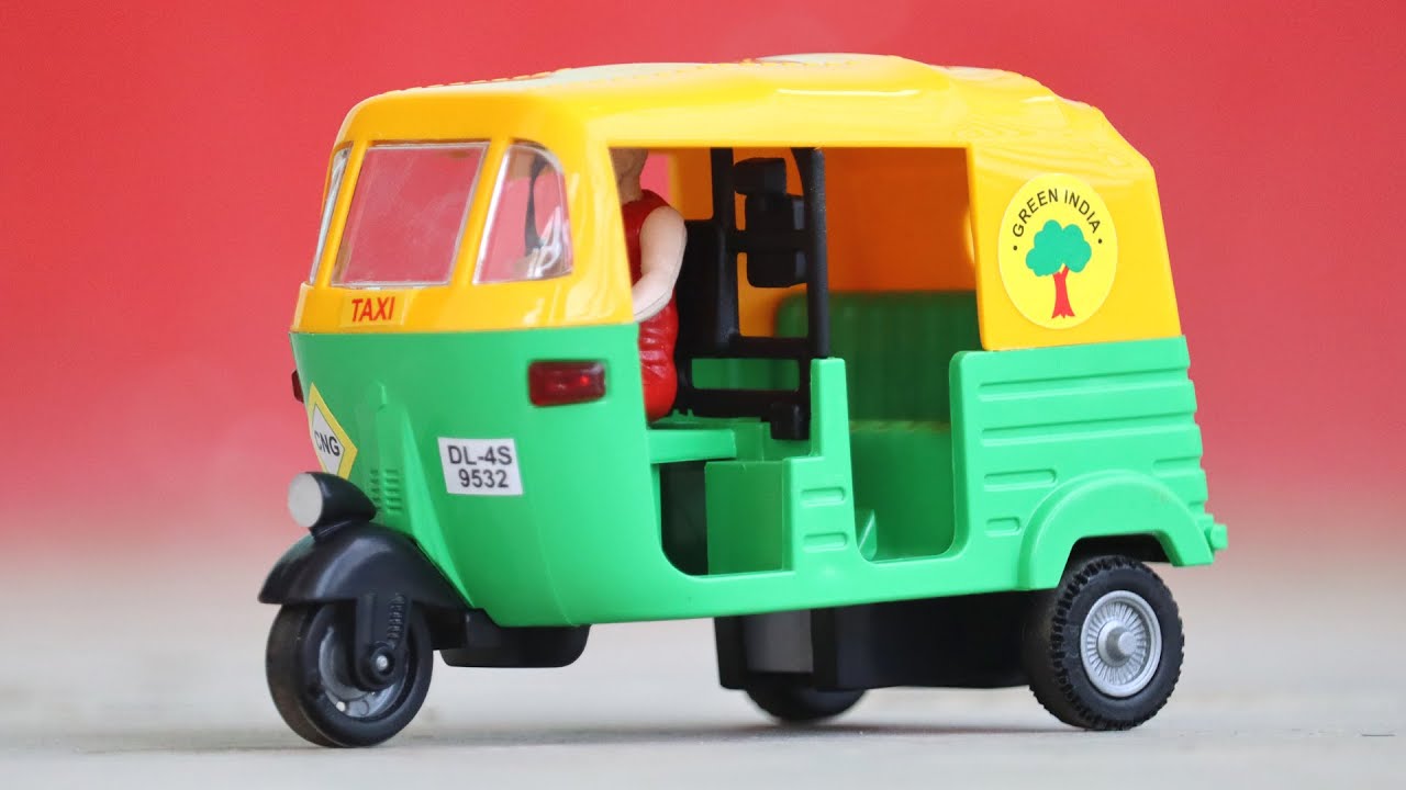 Auto Rickshaw Toy Undoxing |Remote Control Auto Rickshaw Unboxing ...