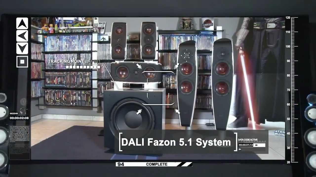 Review: DALI Fazon 5.1 Surroundsystem DALI Fazon - YouTube